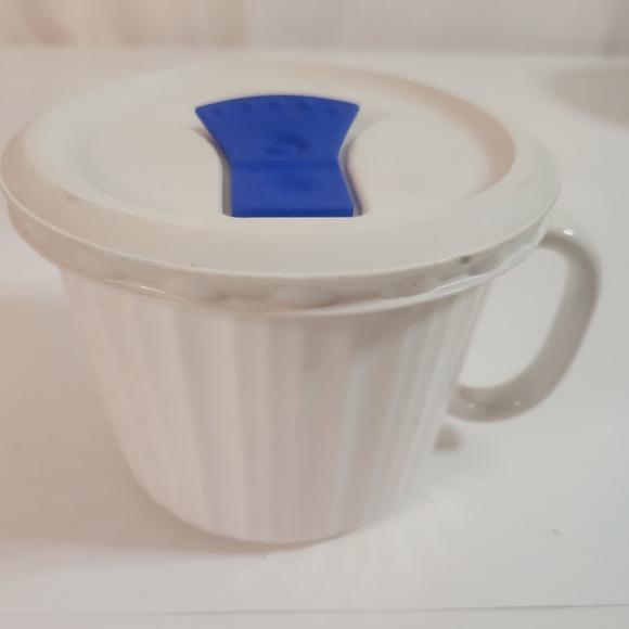 Corningware | Kitchen | Corningware 2 Ounce White Stoneware Mug With ...